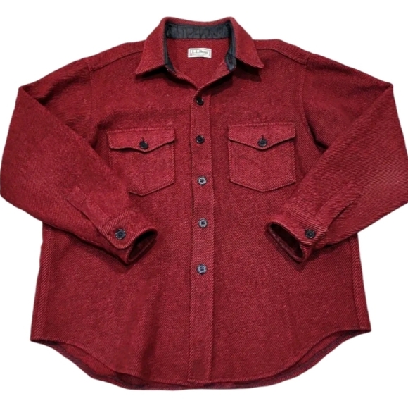 L.L. Bean | Jackets & Coats | Ll Bean Northwoods Heavy Lumberjack Wool ...